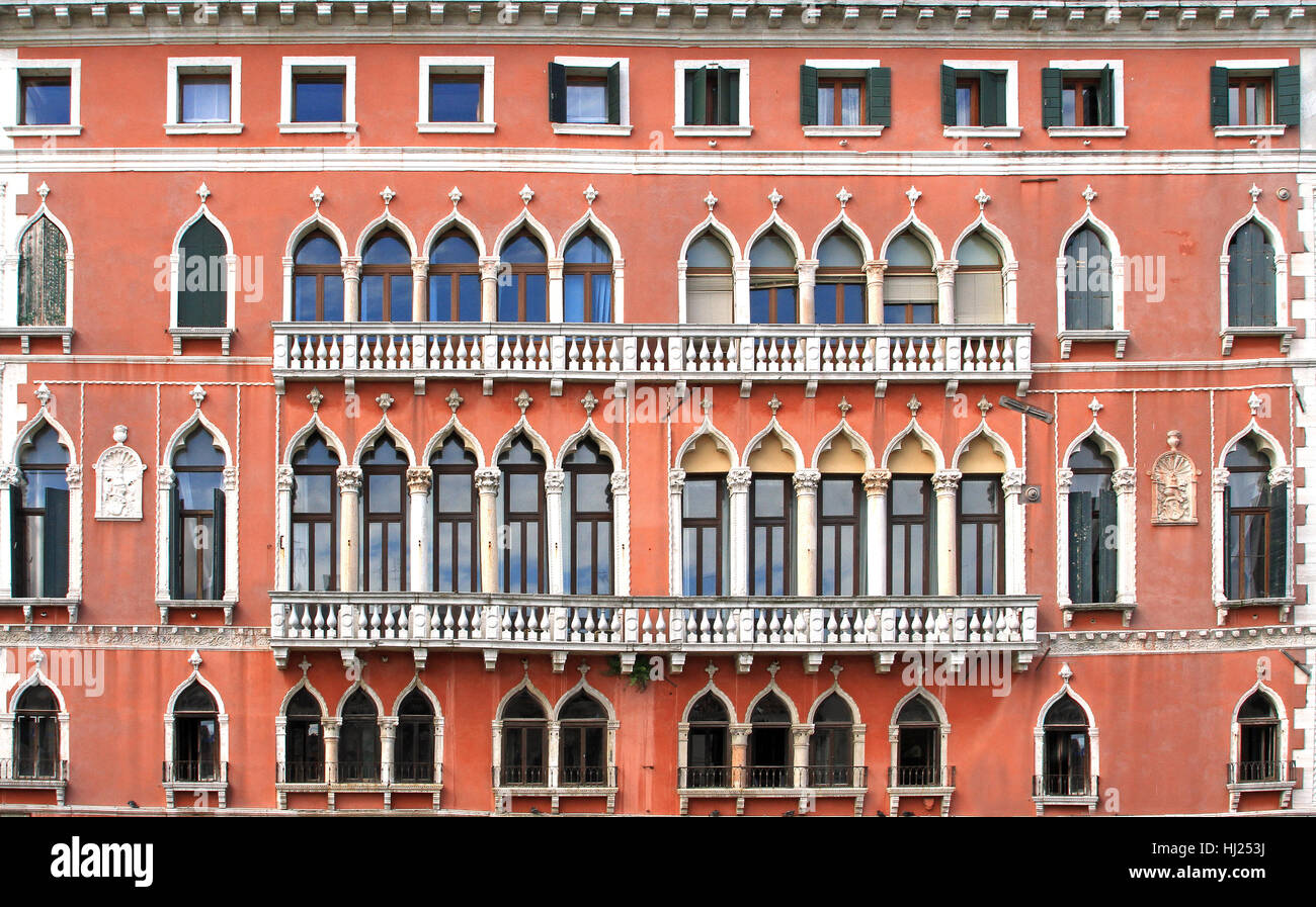 detail, window, porthole, dormer window, pane, venice, balcony ...