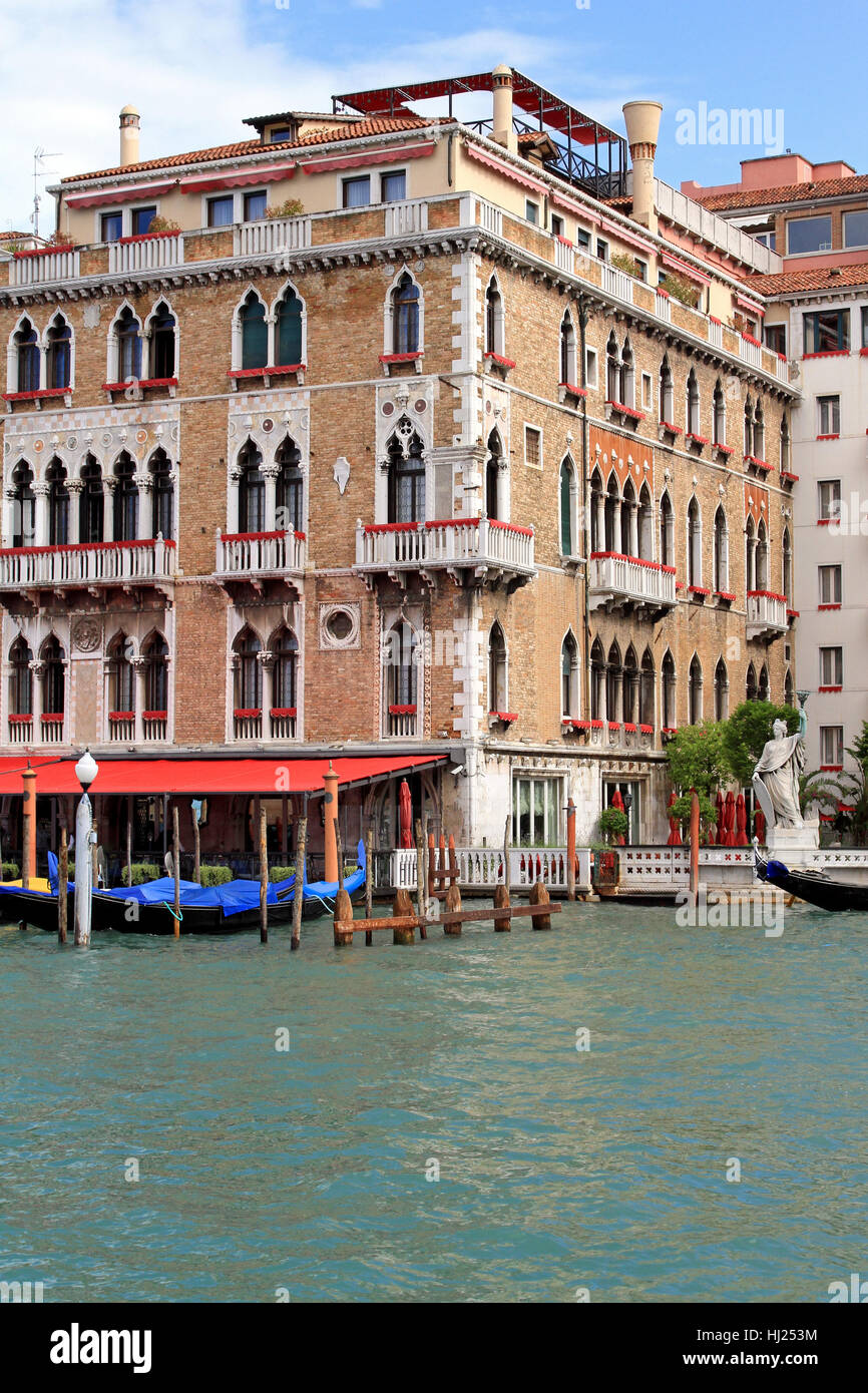 house, building, venice, facade, style of construction, architecture ...