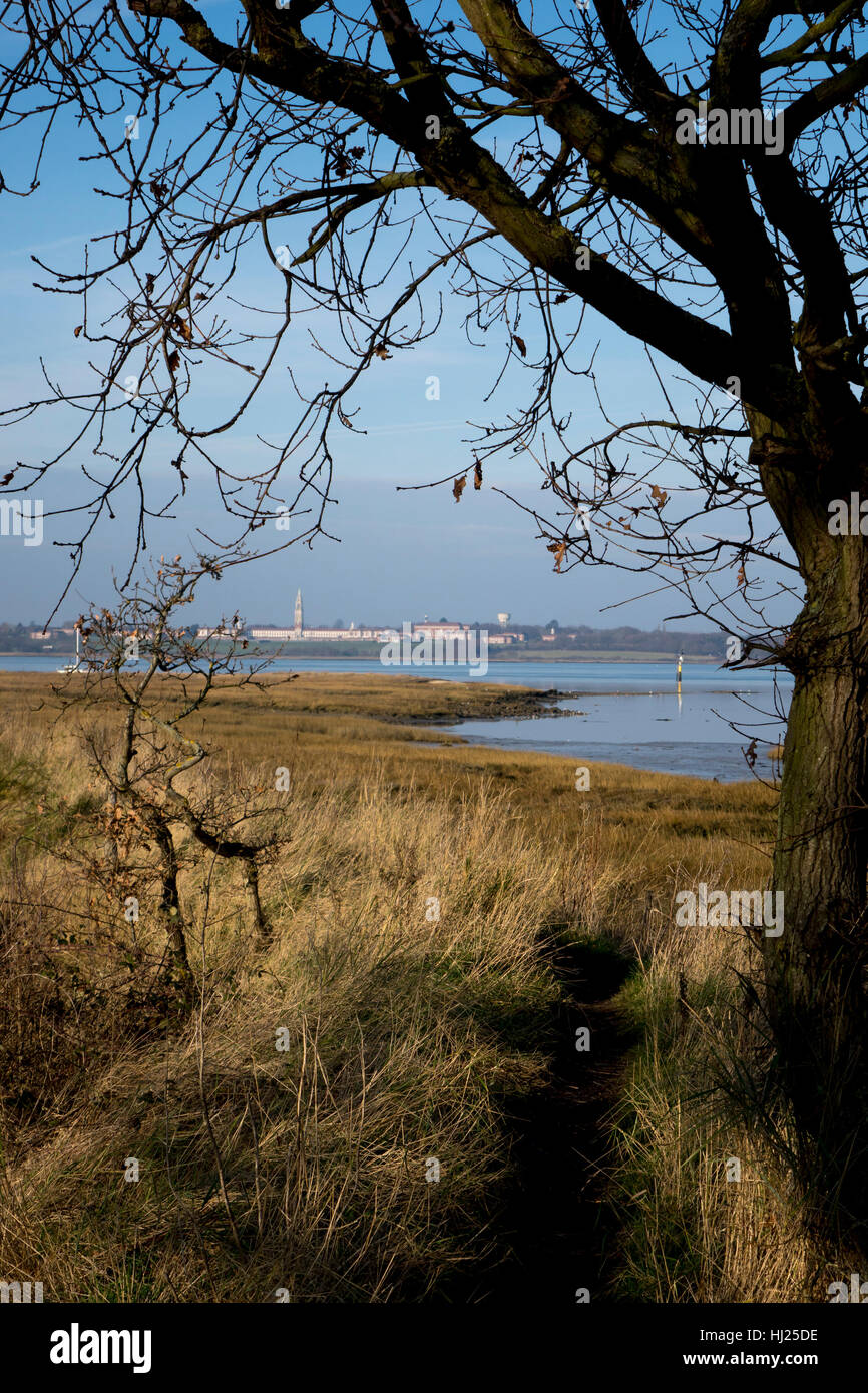 Wrabness path hi-res stock photography and images - Alamy