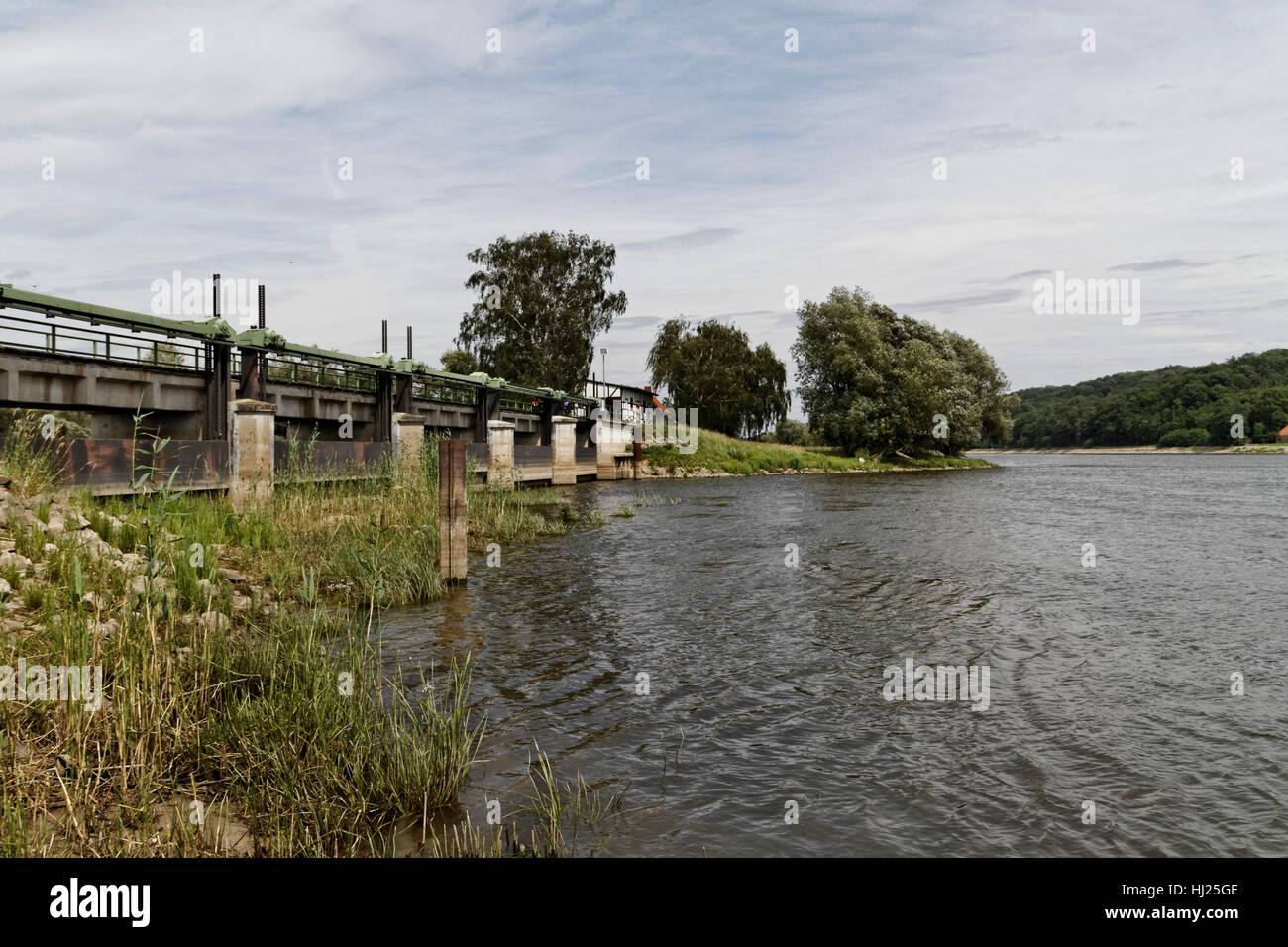 brandenburg, scenery, countryside, nature, river, water, or ...