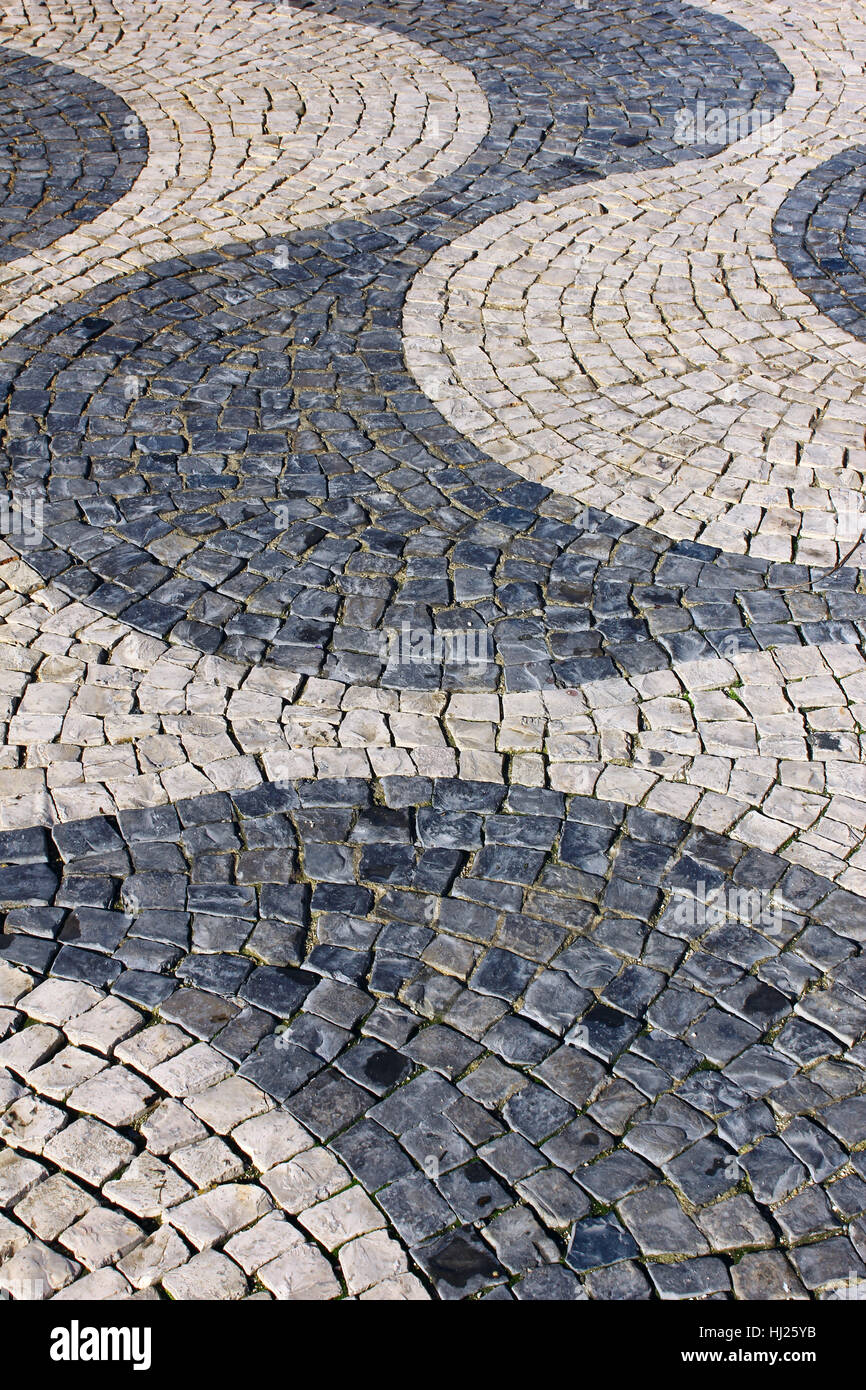 pavement, portugal, brazil, sidewalk, lisbon, floor, close, beautiful ...