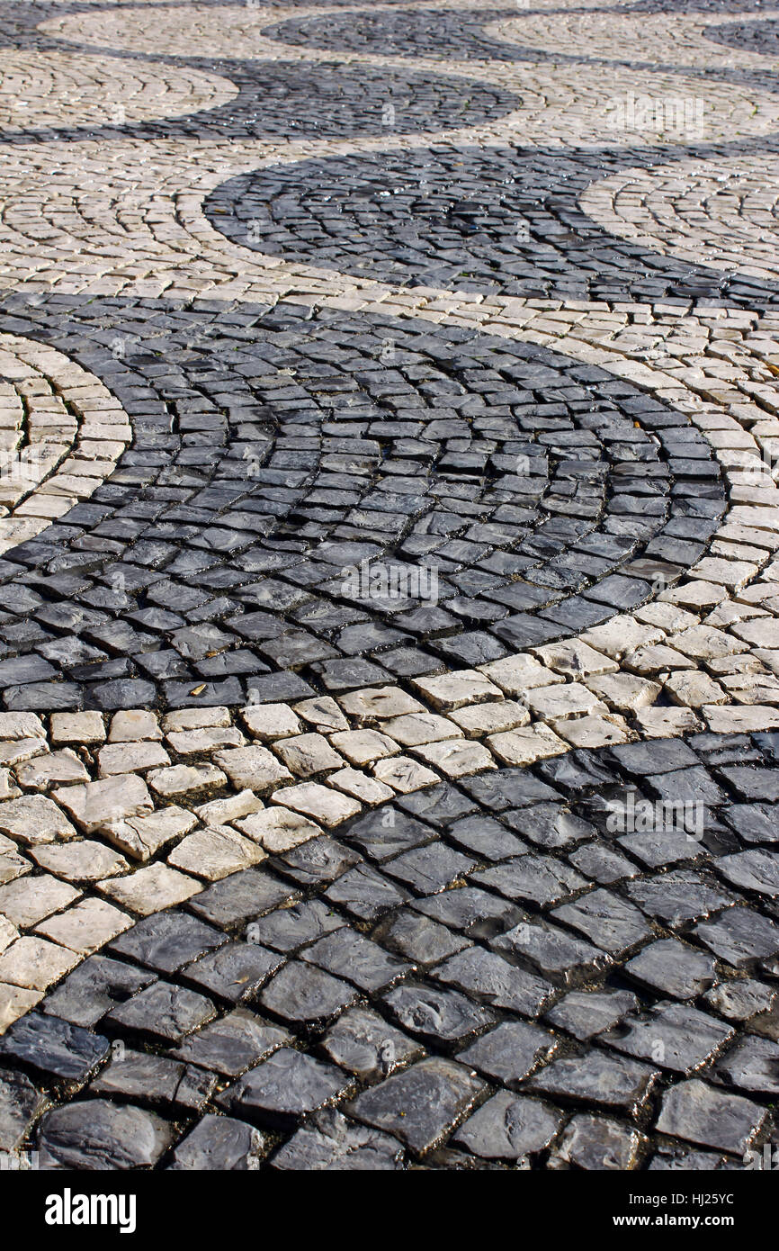 pavement, portugal, brazil, sidewalk, lisbon, floor, close, beautiful ...