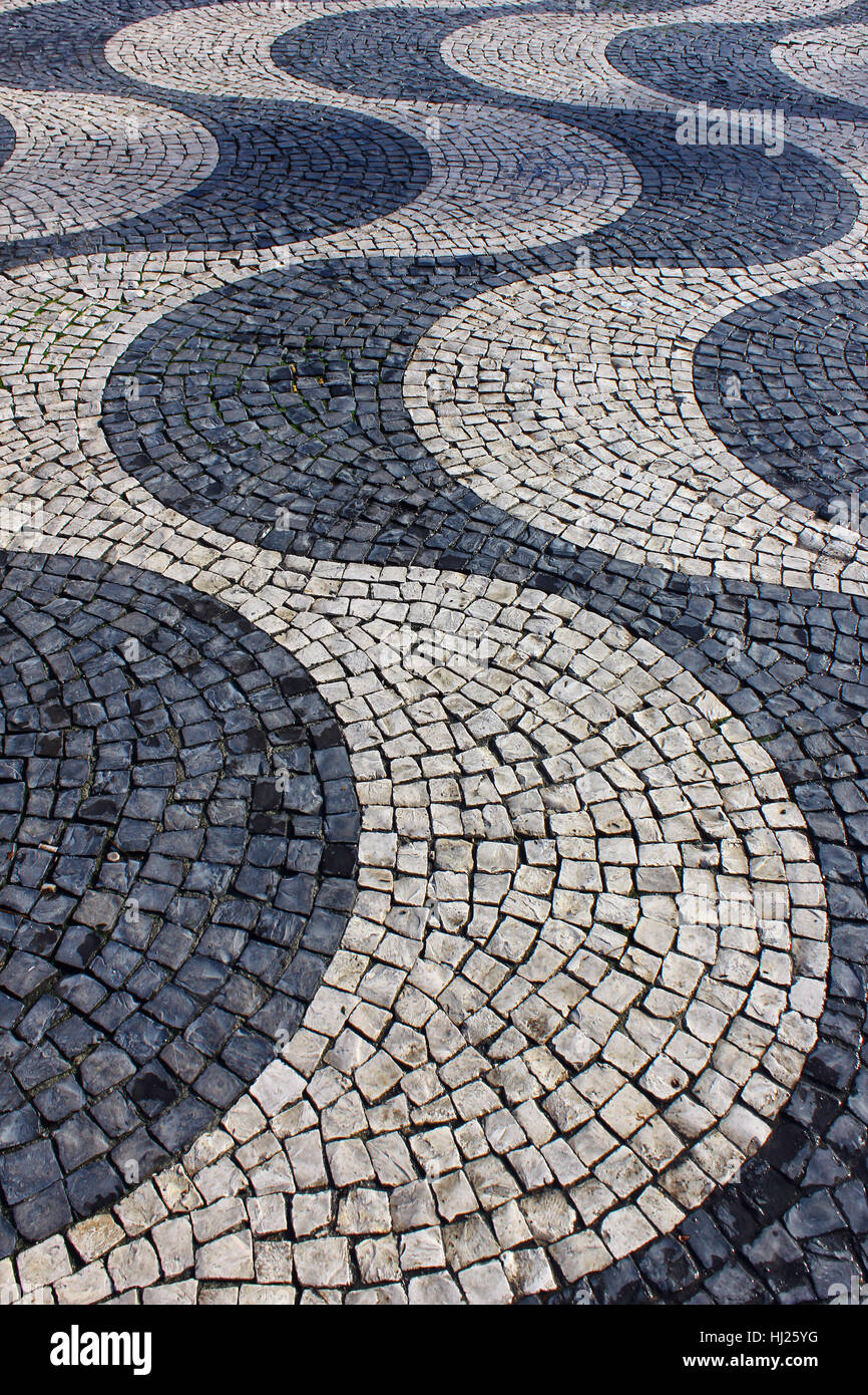 pavement, portugal, brazil, sidewalk, lisbon, floor, close, beautiful ...