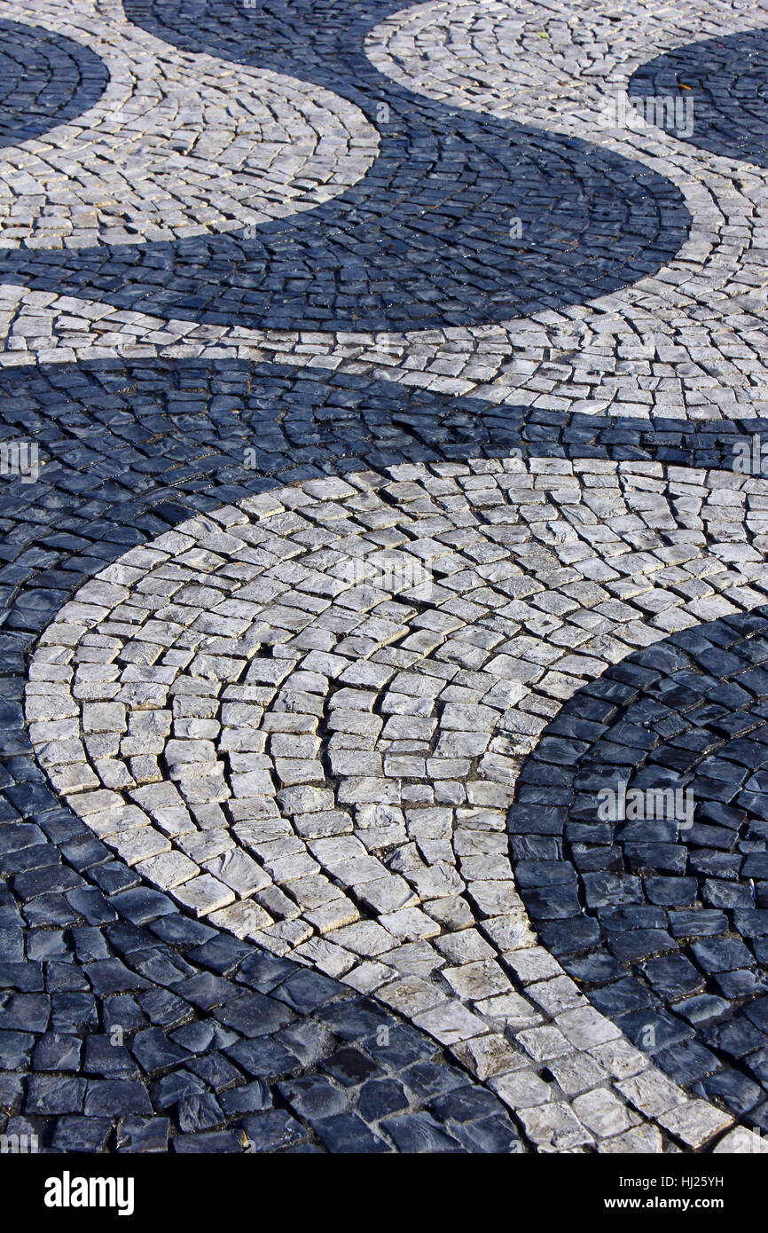 pavement, portugal, brazil, sidewalk, lisbon, floor, close, beautiful ...