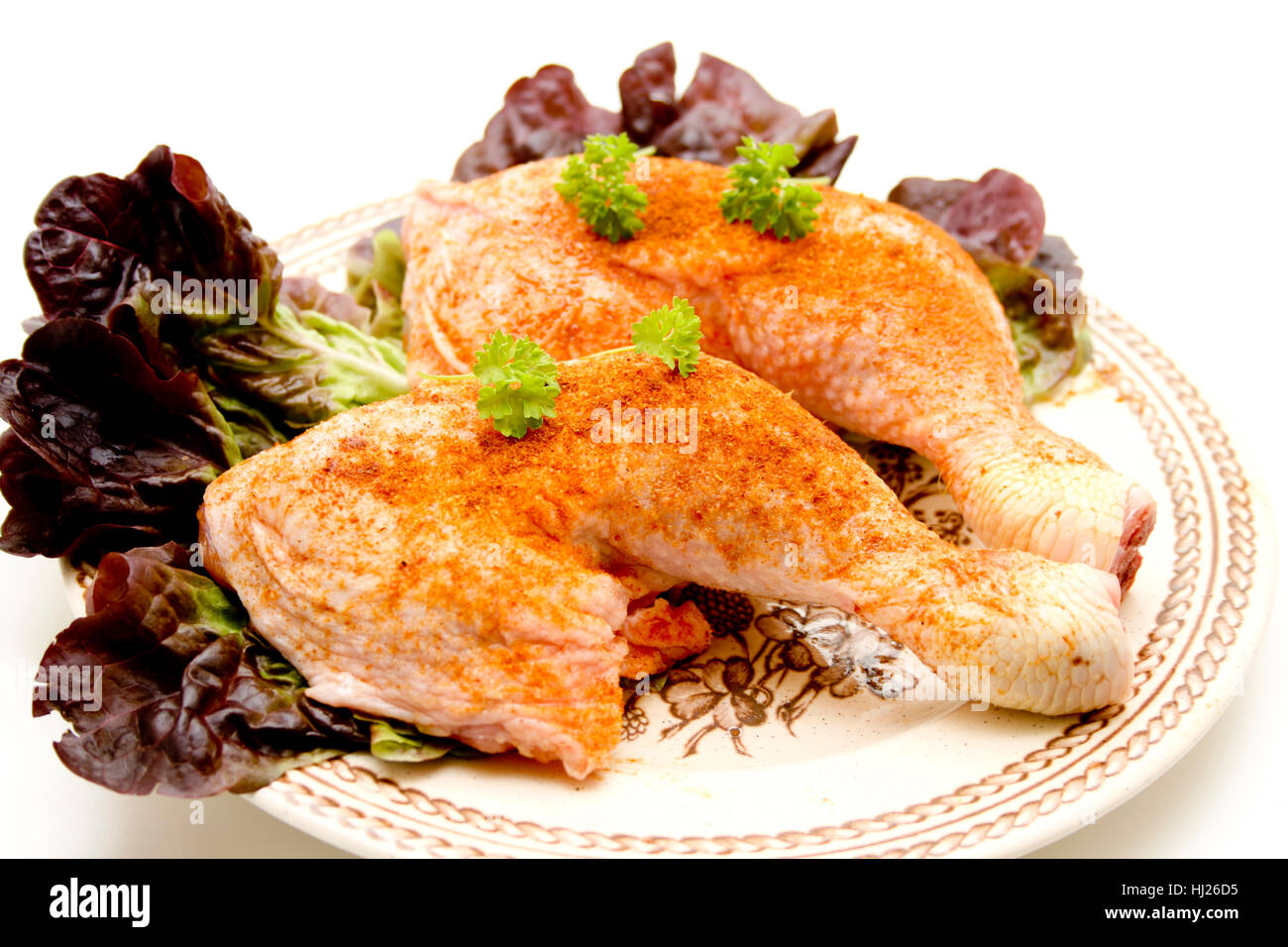 fresh chicken legs Stock Photo - Alamy