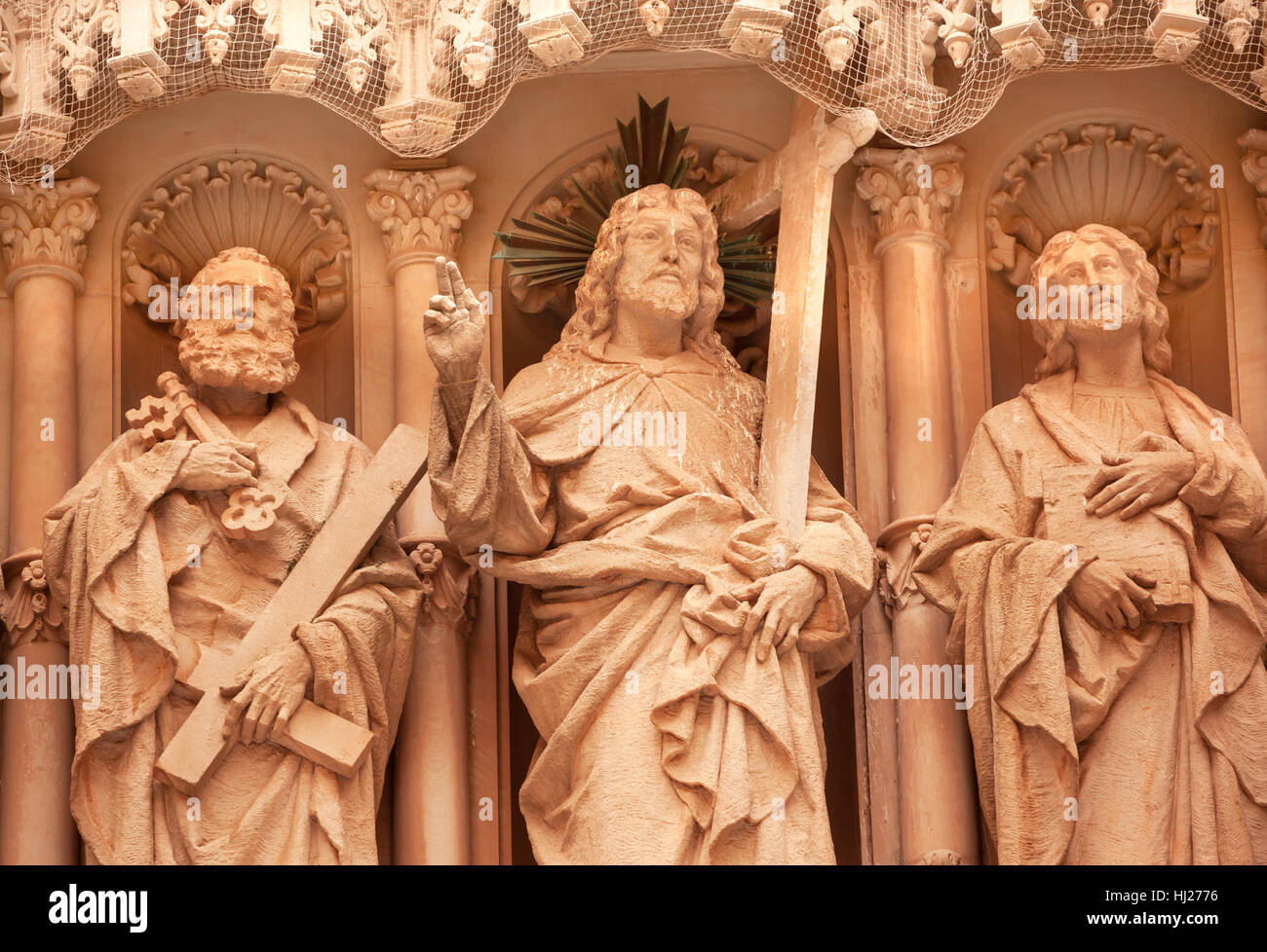 Statues montserrat monastery hi-res stock photography and images - Alamy