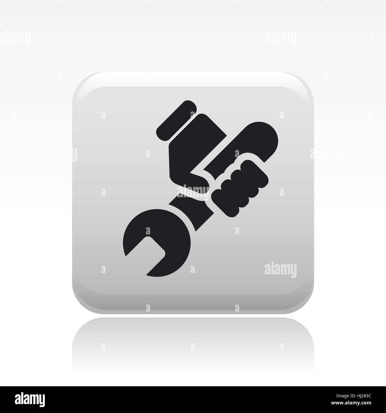 Vector illustration of single isolated repair icon Stock Photo - Alamy