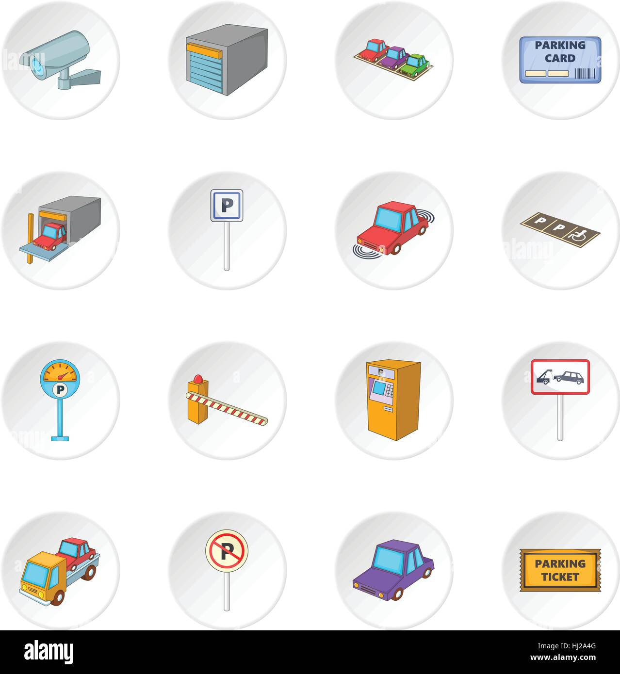 Parking space disabled Cut Out Stock Images & Pictures - Alamy