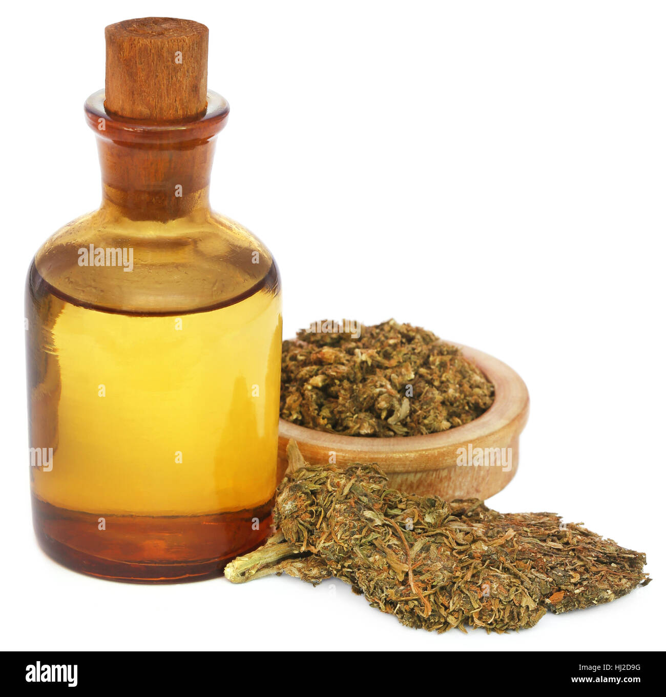 Marijuana oil in bottle Cut Out Stock Images & Pictures - Alamy