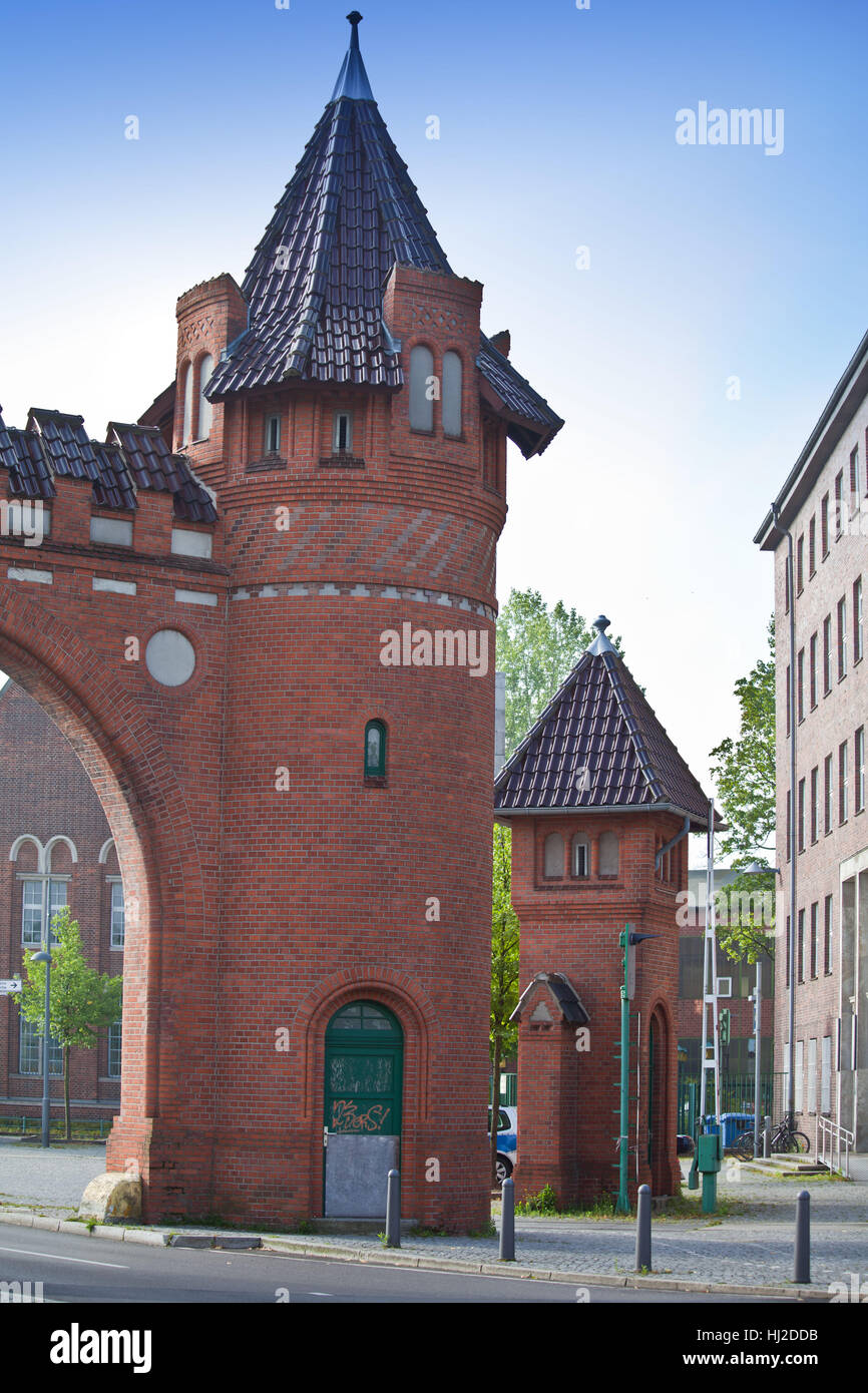 tower, goal, passage, gate, archgway, gantry, entrance, berlin ...