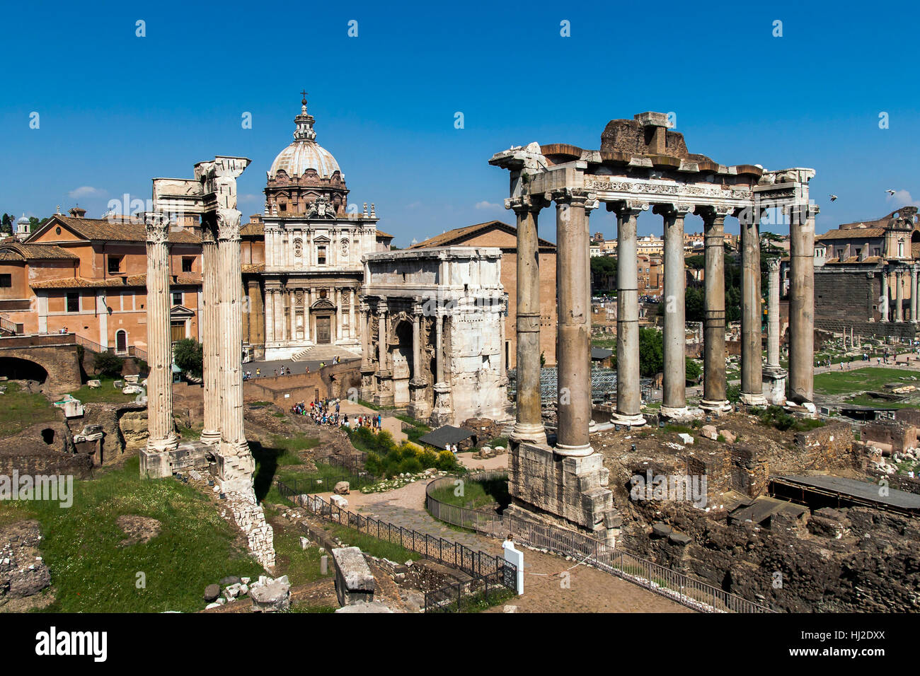 temple, columns, Rome, roma, temple, monument, columns, sightseeing ...
