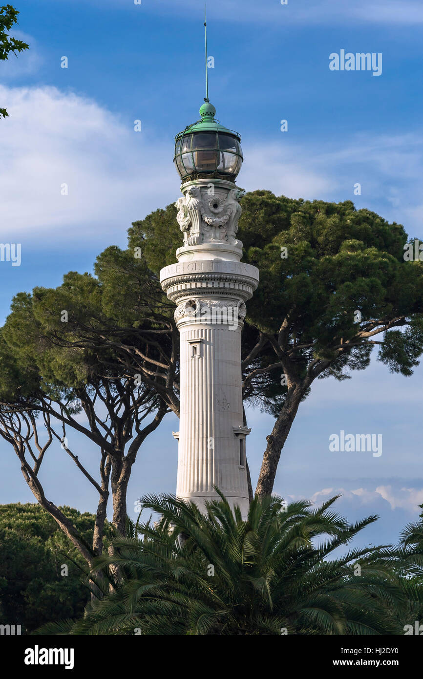 lighthouse on the janiculum in rome Stock Photo - Alamy