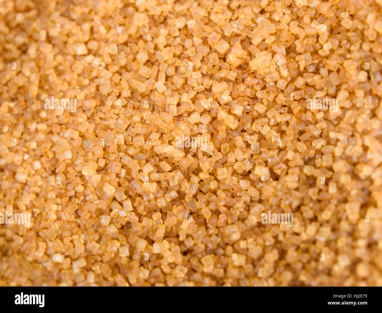 Macro Of Brown Sugar Crystals Stock Photo - Alamy