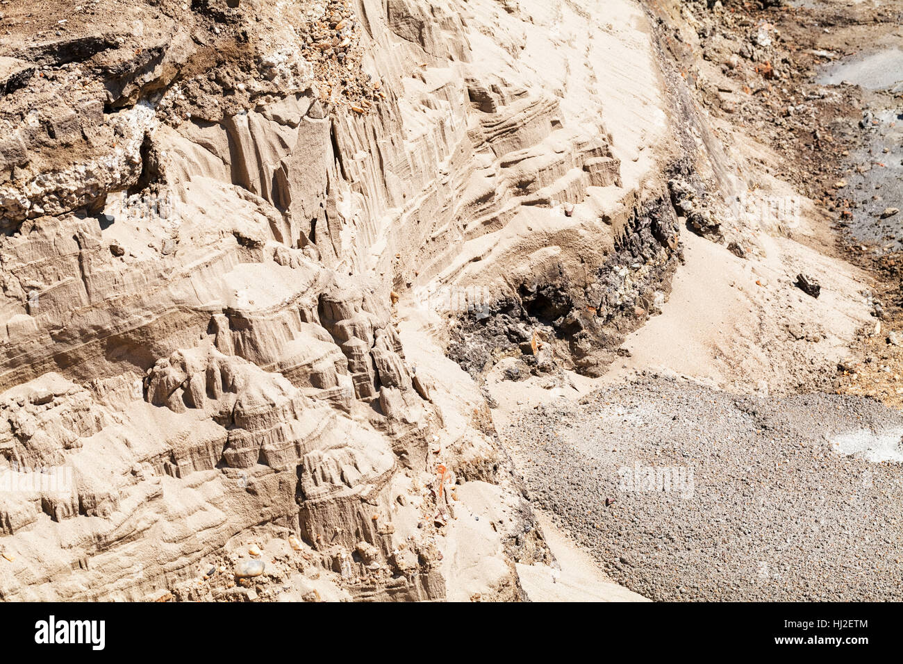 sand in construction Stock Photo - Alamy