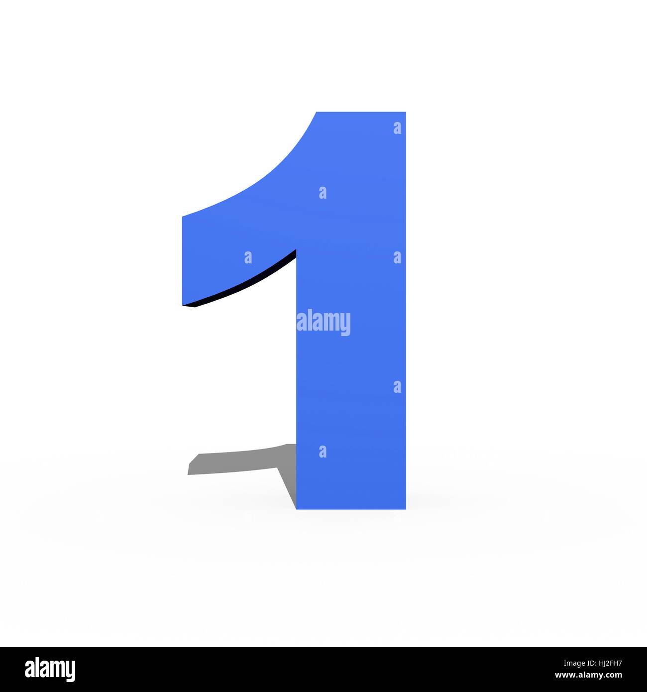 Numbers held by a hand isolated against a white background Stock Photo ...