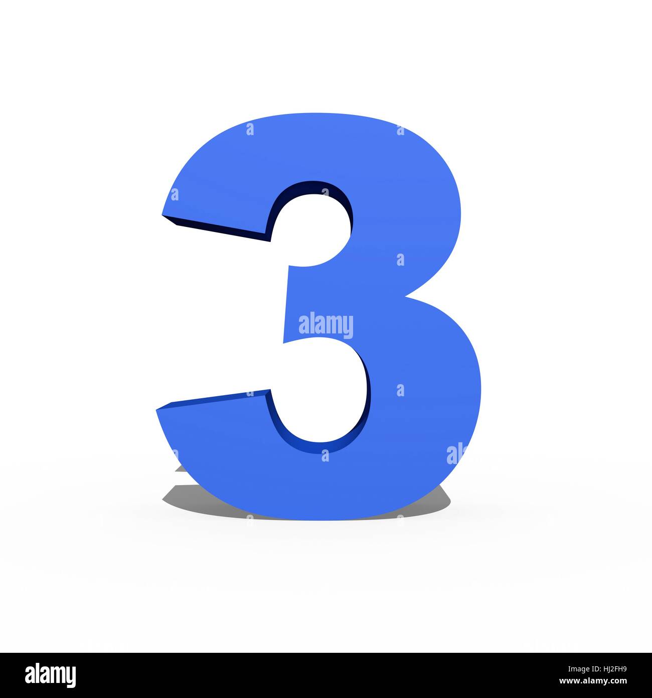 Numbers held by a hand isolated against a white background Stock Photo ...