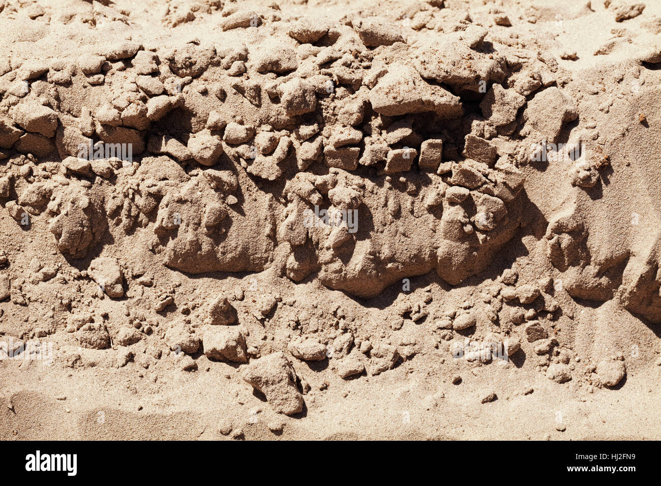 sand in construction, note shallow depth of field Stock Photo - Alamy