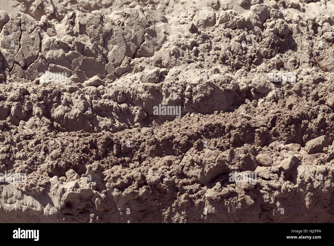 sand in construction, note shallow depth of field Stock Photo - Alamy