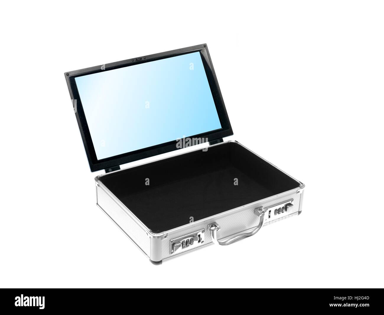 lock, laptop, notebook, computers, computer, object, travel, isolated ...