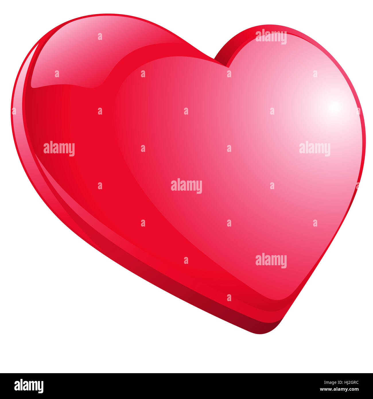 big red heart Stock Photo - Alamy