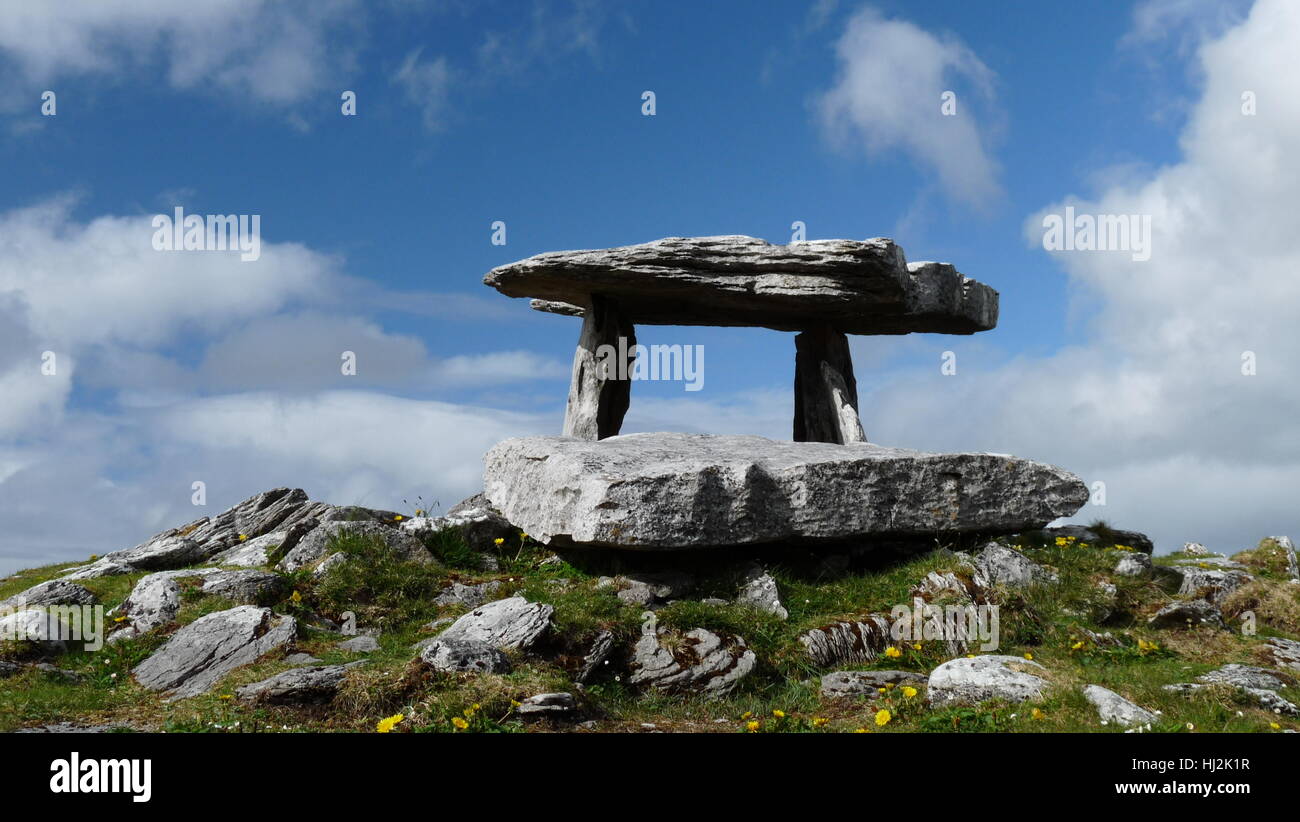 national park, sightseeing, ireland, slab, stones, national park ...