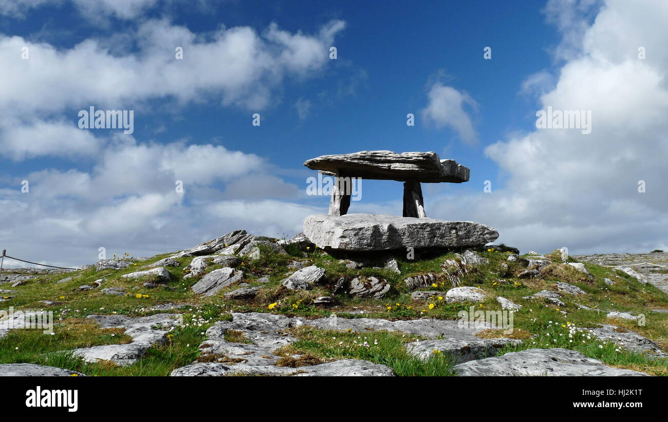 ireland - the burren Stock Photo - Alamy