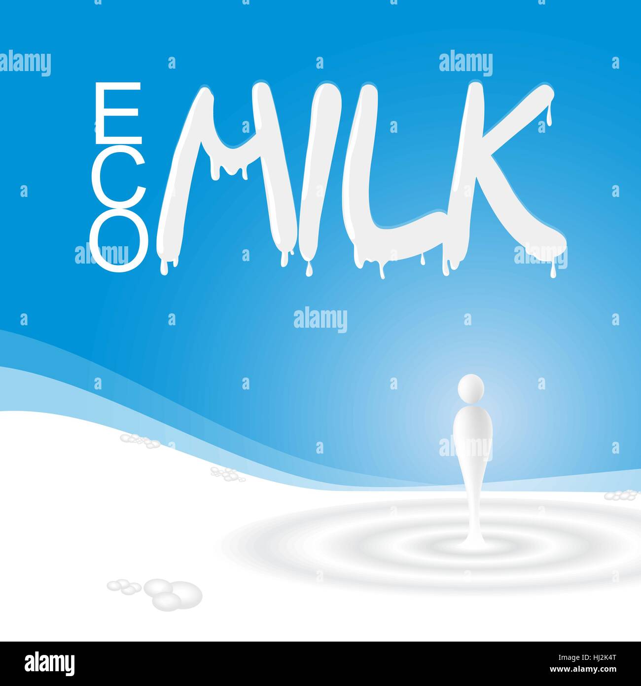 Milk splash background Stock Vector Images - Alamy