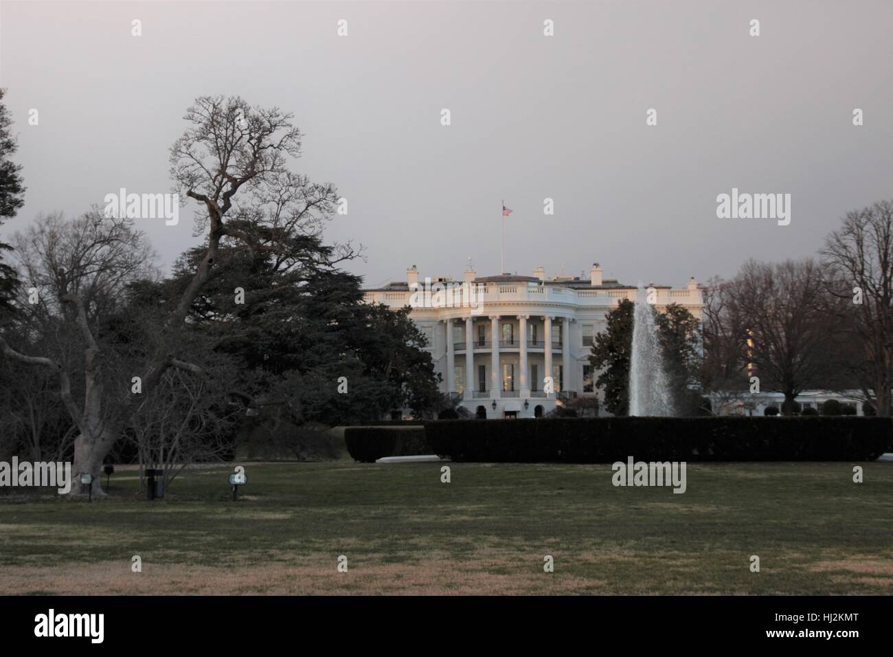 Official residence of the president of the united states hi-res stock ...