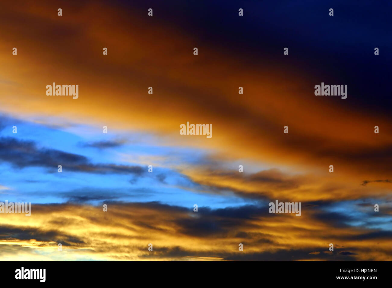 Stunning burning red sunset background Stock Photo - Alamy