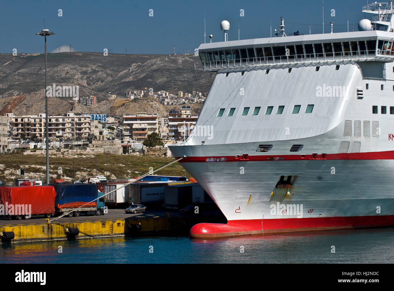 Port of Piraeus, Athens, Attica, Greece Stock Photo - Alamy