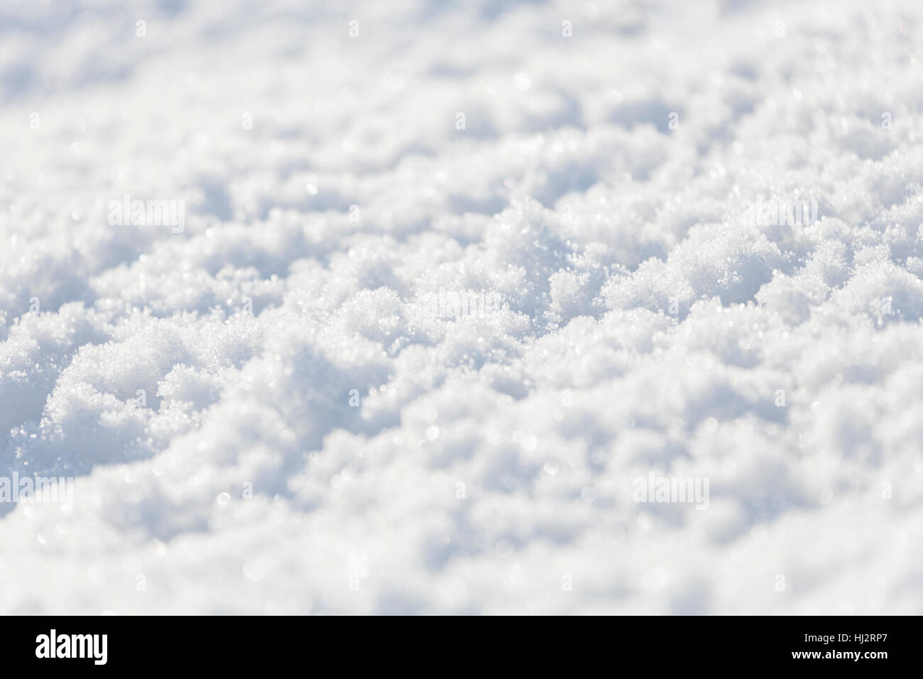 Snow Close up Stock Photo - Alamy