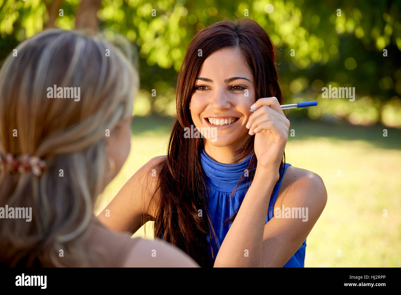 woman, park, high, student, young, younger, tall, school, educational ...
