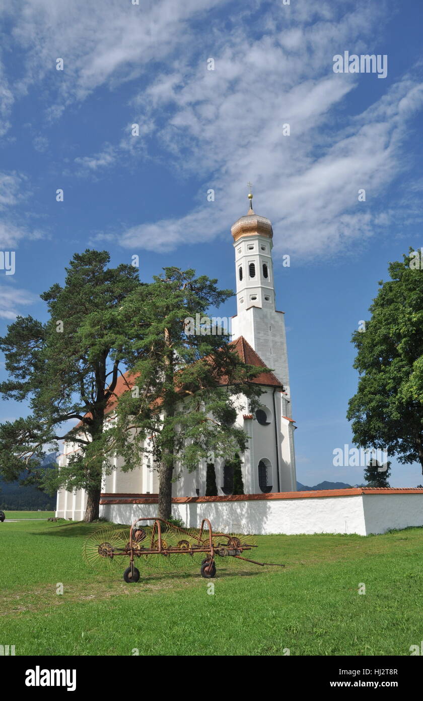 Wallfahrtskirche st coloman hi-res stock photography and images - Alamy