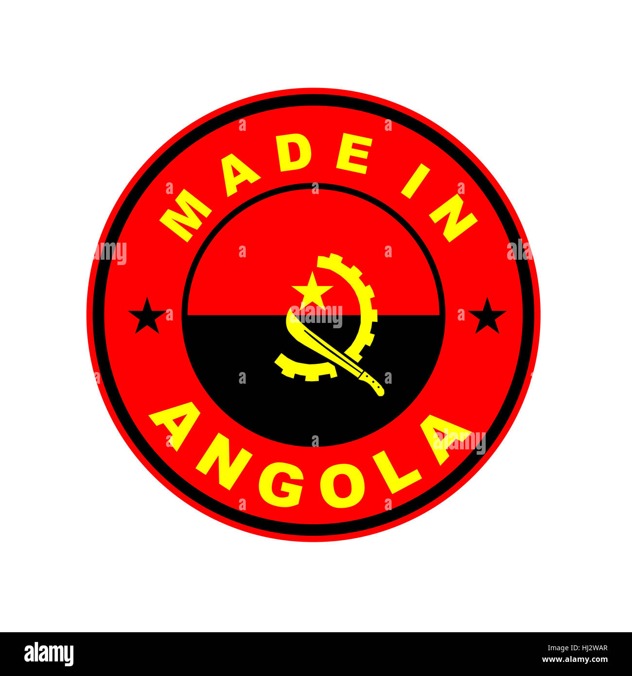 Angola stamp Cut Out Stock Images & Pictures - Alamy