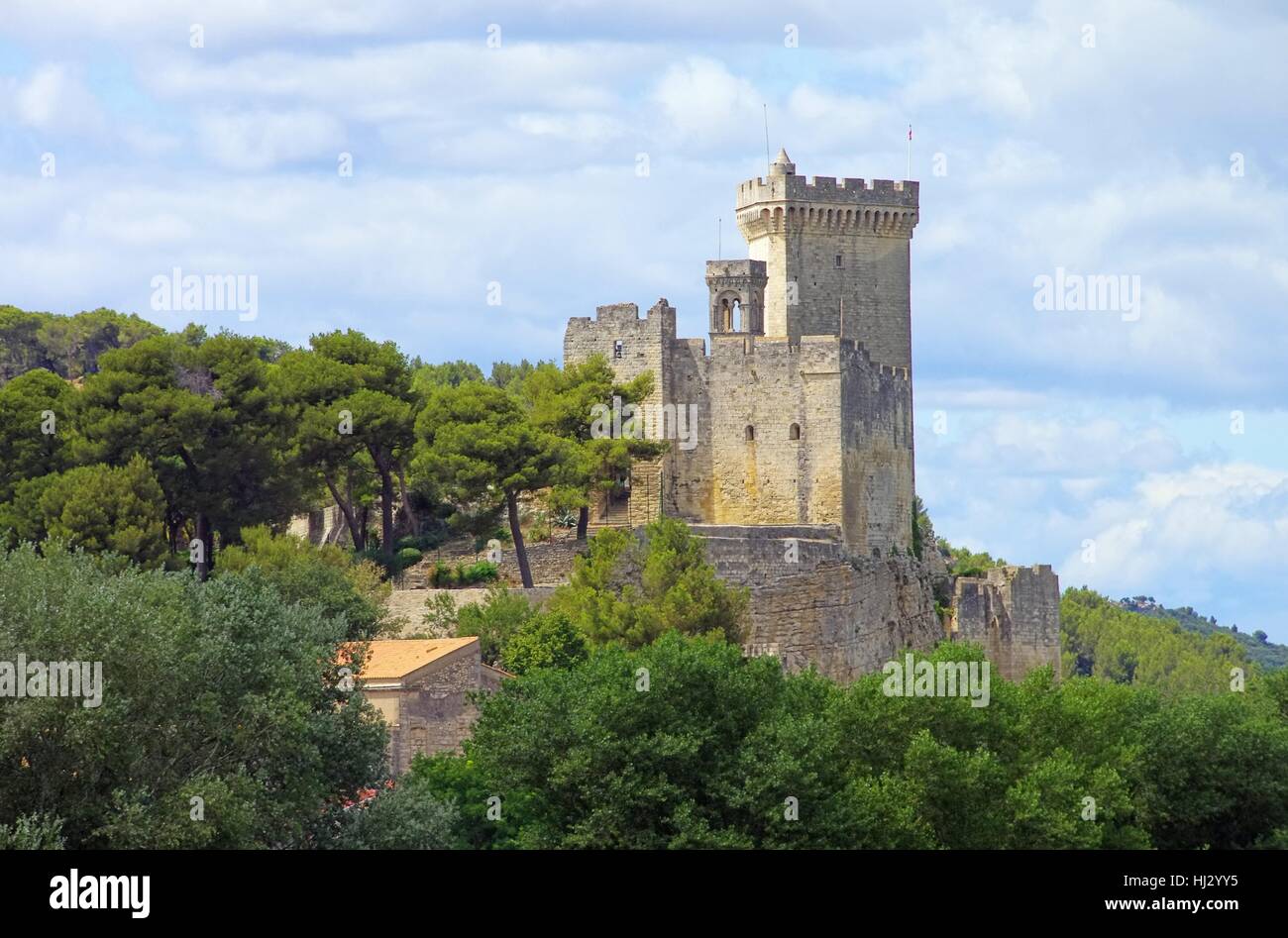 beaucaire castle - beaucaire castle 01 Stock Photo - Alamy