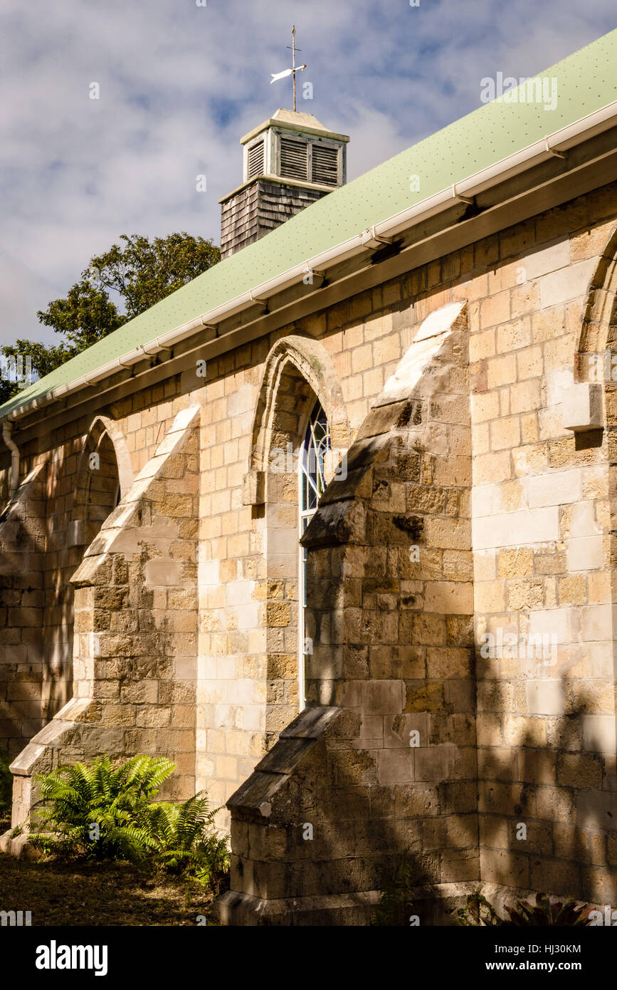St. Philip's Anglican Episcopal Church, St. Philip, Antigua Stock Photo ...
