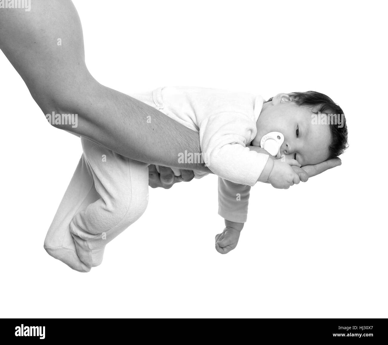 Man in tiny house Black and White Stock Photos & Images - Alamy