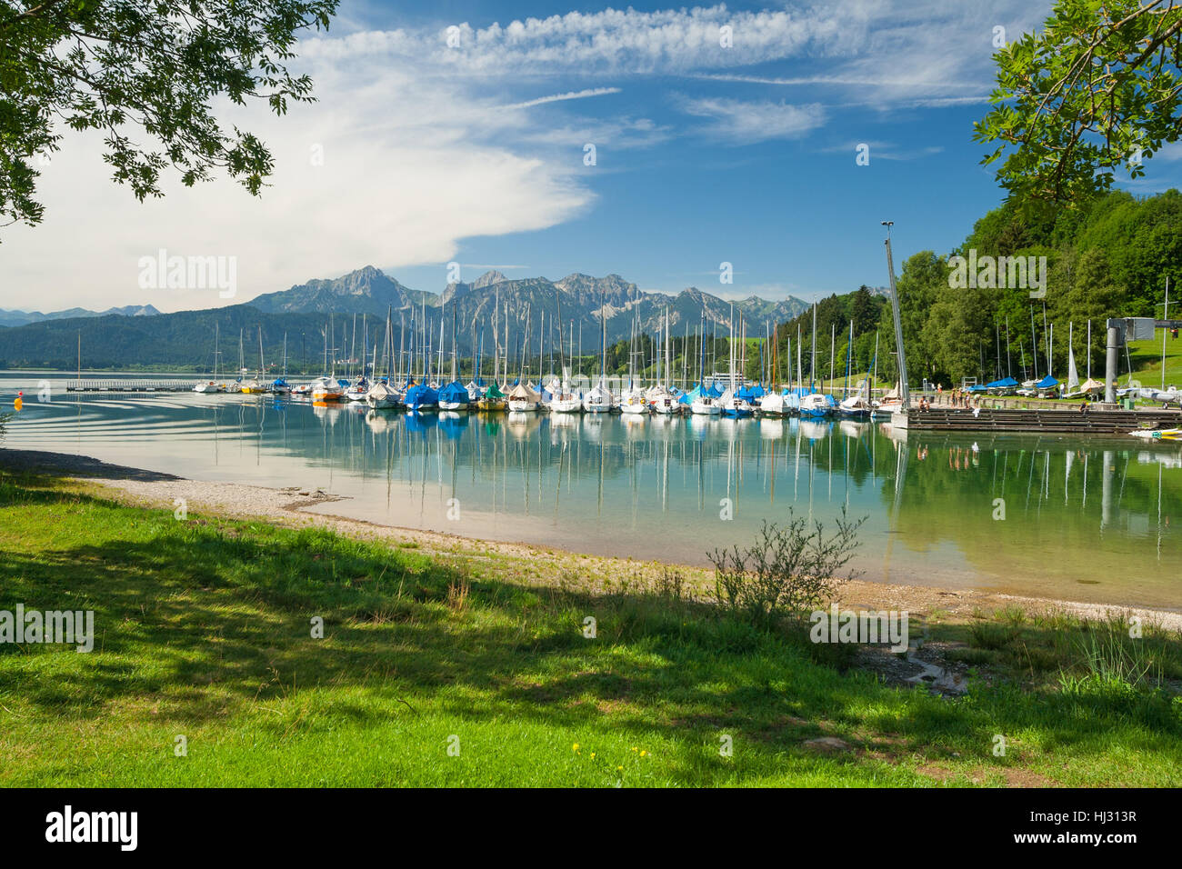 forggensee in rieden Stock Photo - Alamy