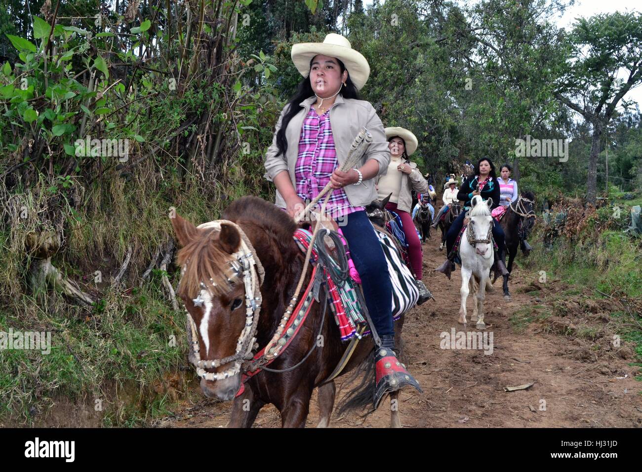 Race - Fiestas de San Francisco de Asis in PULUN " Las Huaringas ...
