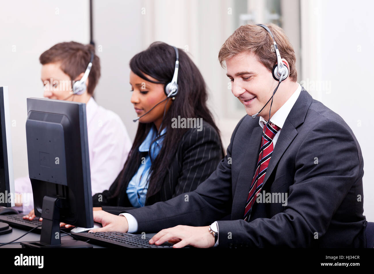 Service workplace cooperator call center hi-res stock photography and ...
