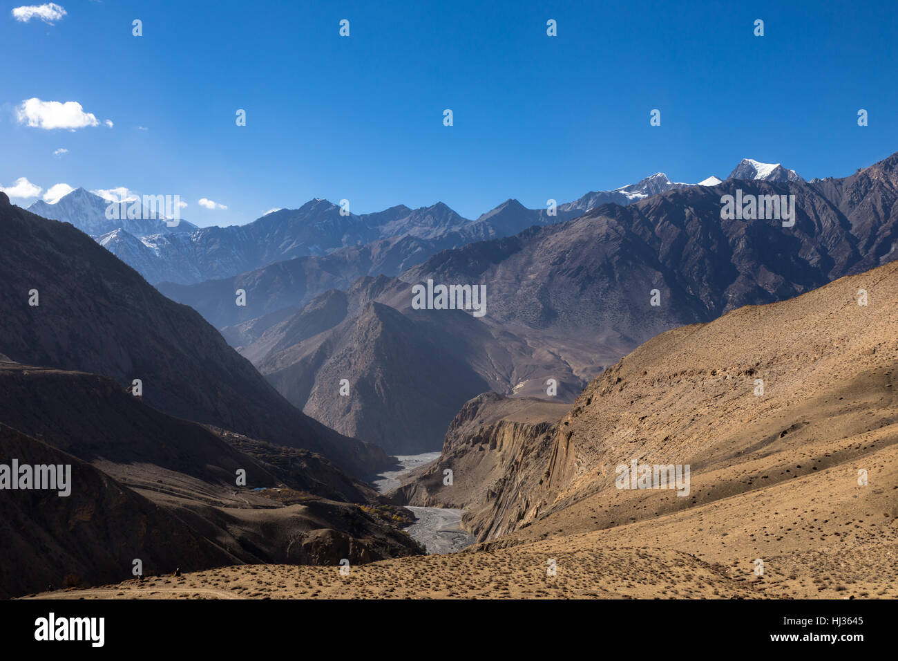 beautiful landscape, Himalayas, Nepal Stock Photo - Alamy