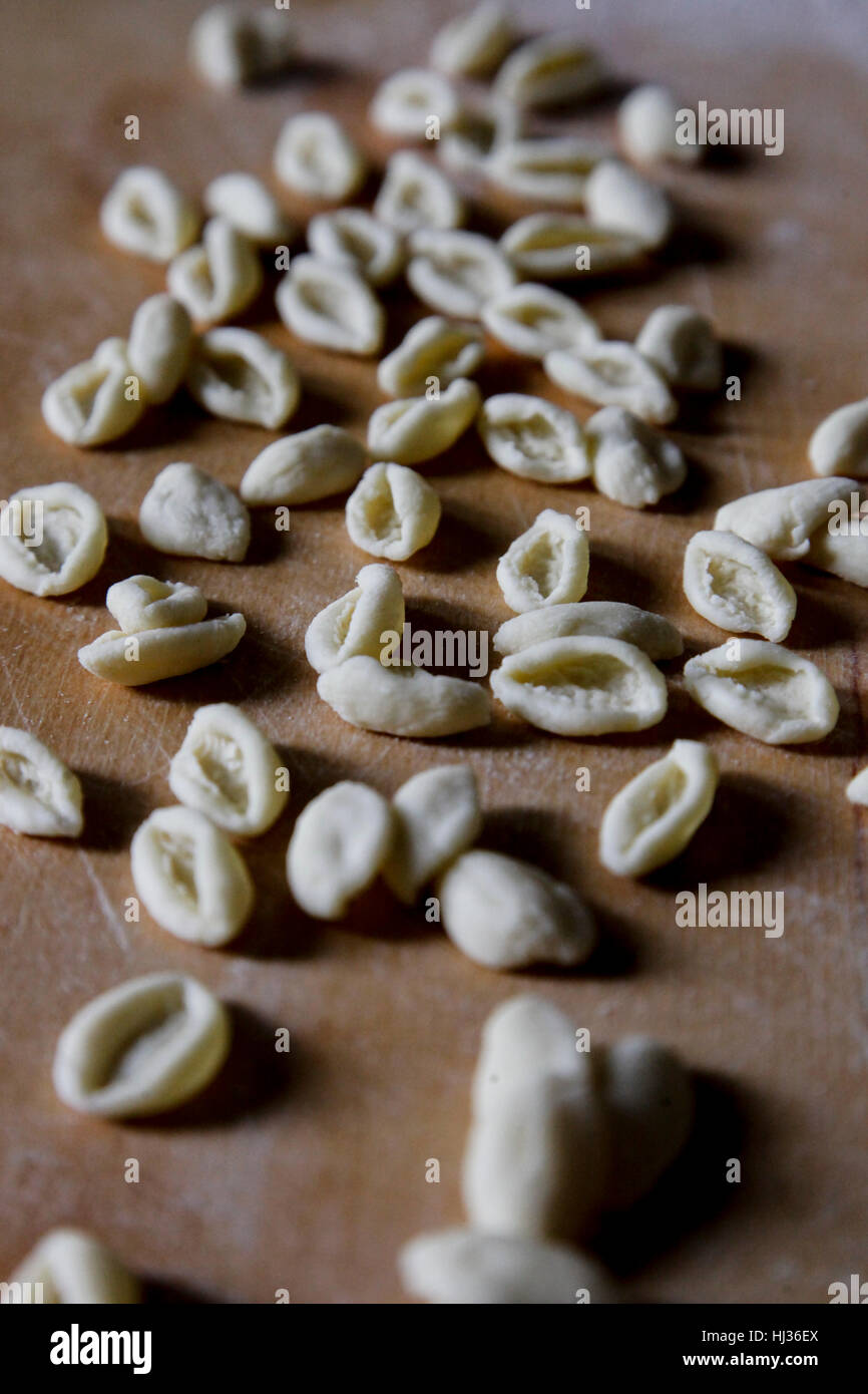 Italian food Pasta- Cavatelli Stock Photo - Alamy