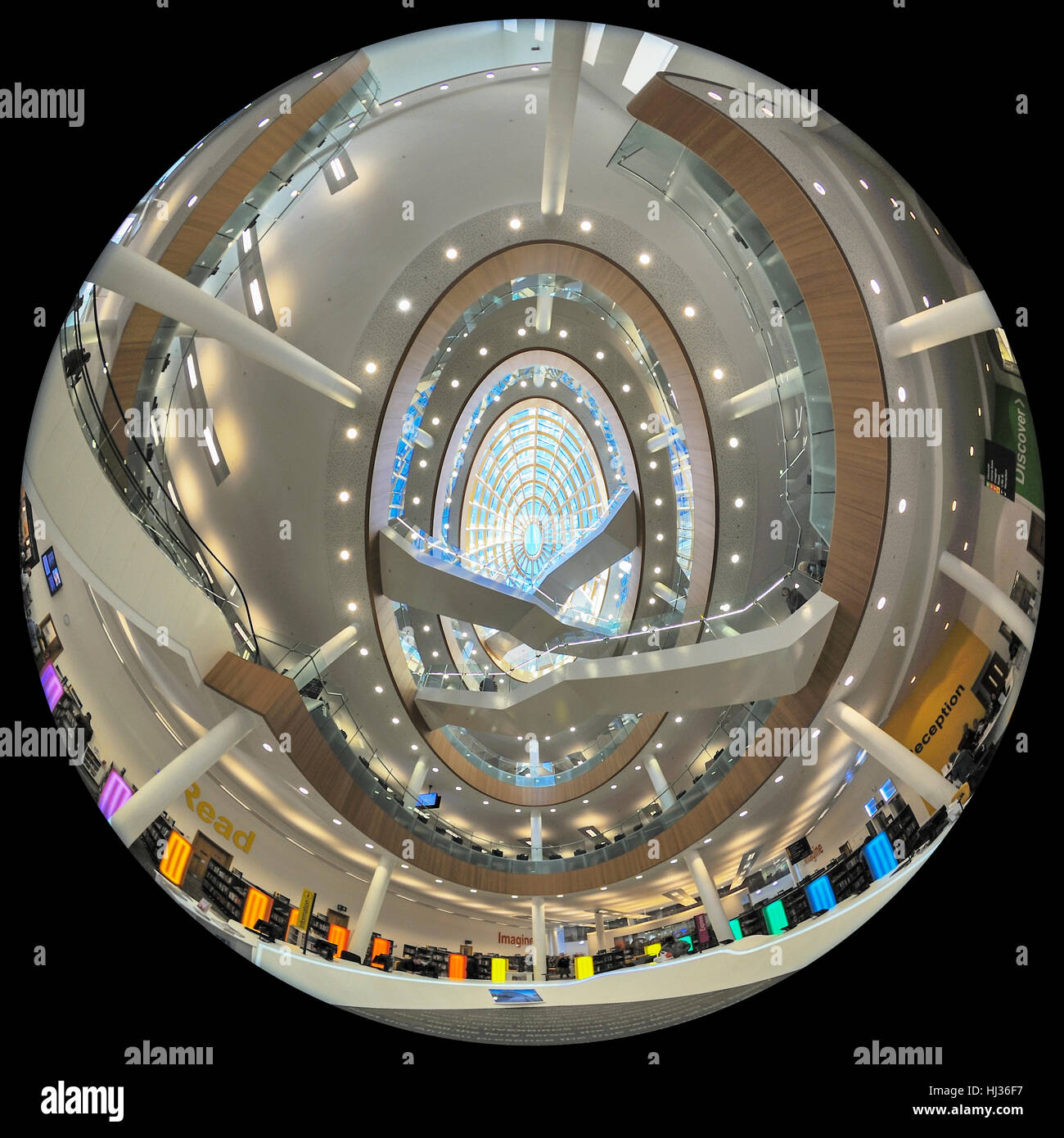 Circular atrium hi-res stock photography and images - Alamy