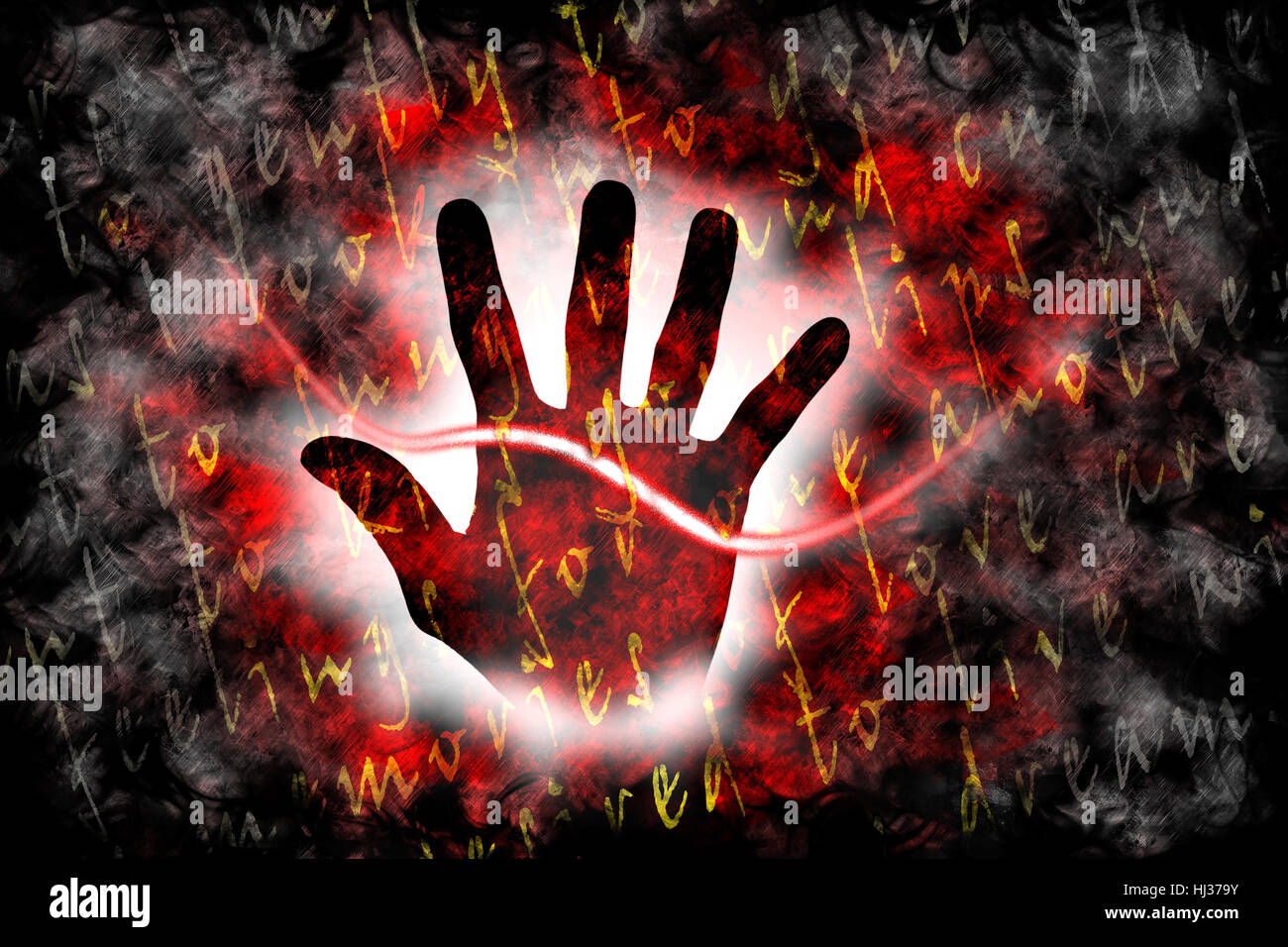 Palmistry model hand hi-res stock photography and images - Alamy
