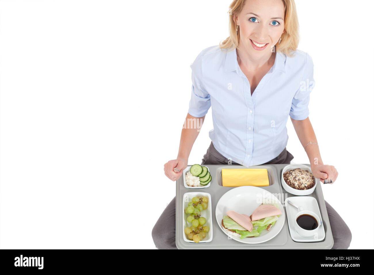 woman, food, aliment, dainty, hospital, diet, tray, nutrition, healthy ...