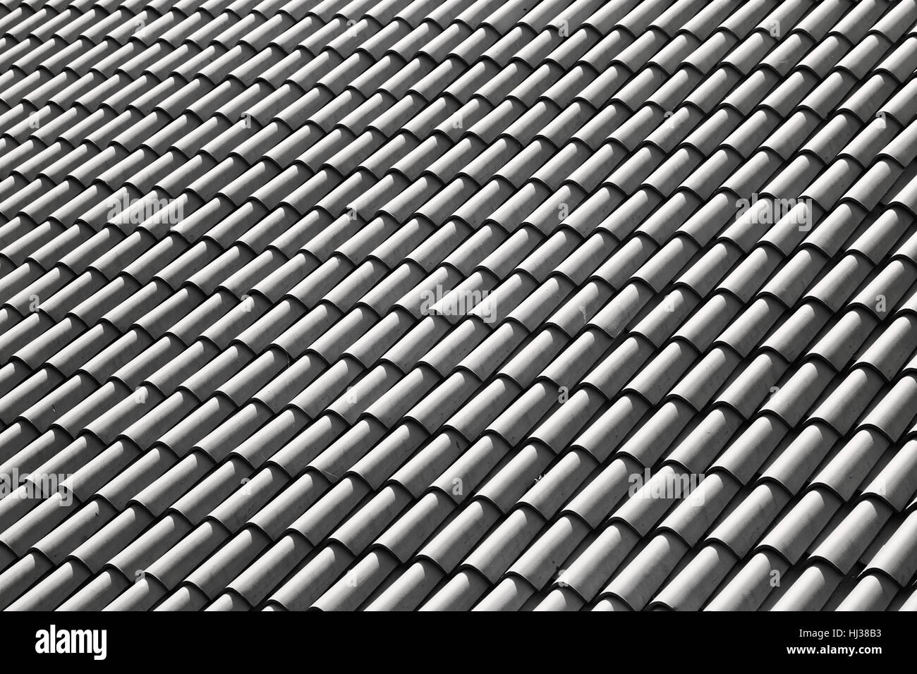 red roof tiles to cover the house Stock Photo - Alamy