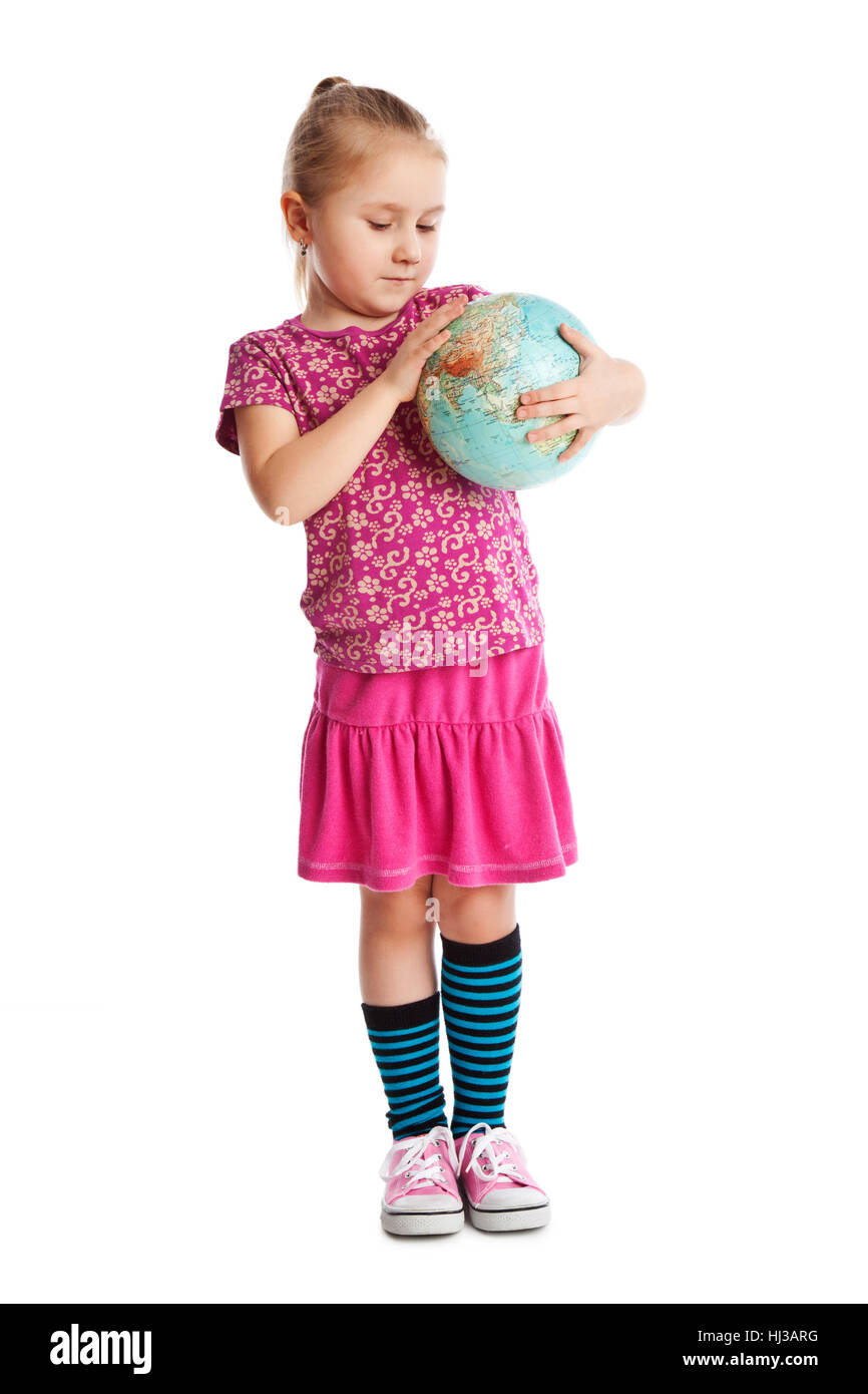studio, globe, planet, earth, world, young, younger, child, girl, girls ...