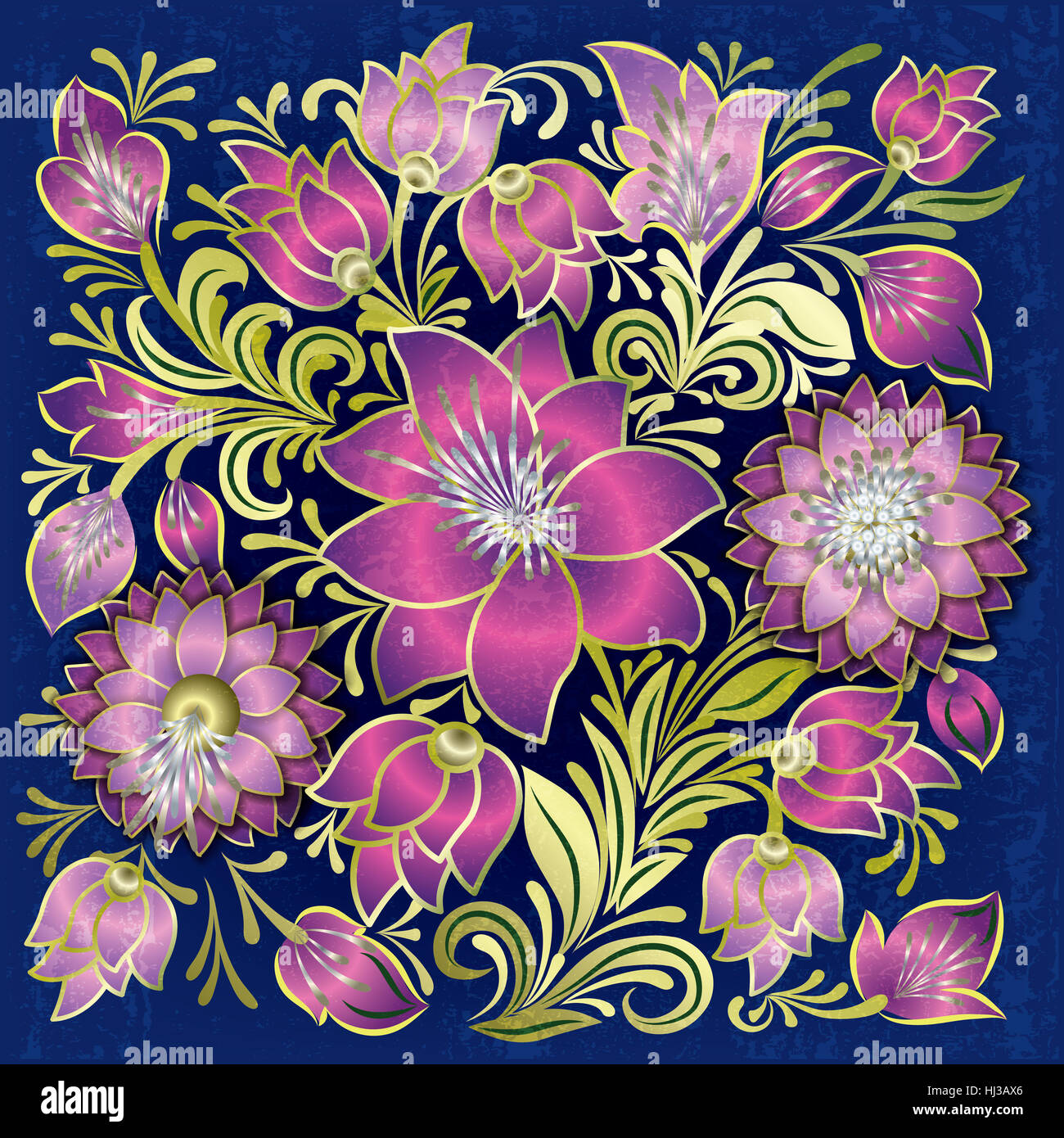 flower, plant, antique, ornament, decor, ornate, retro, backdrop ...