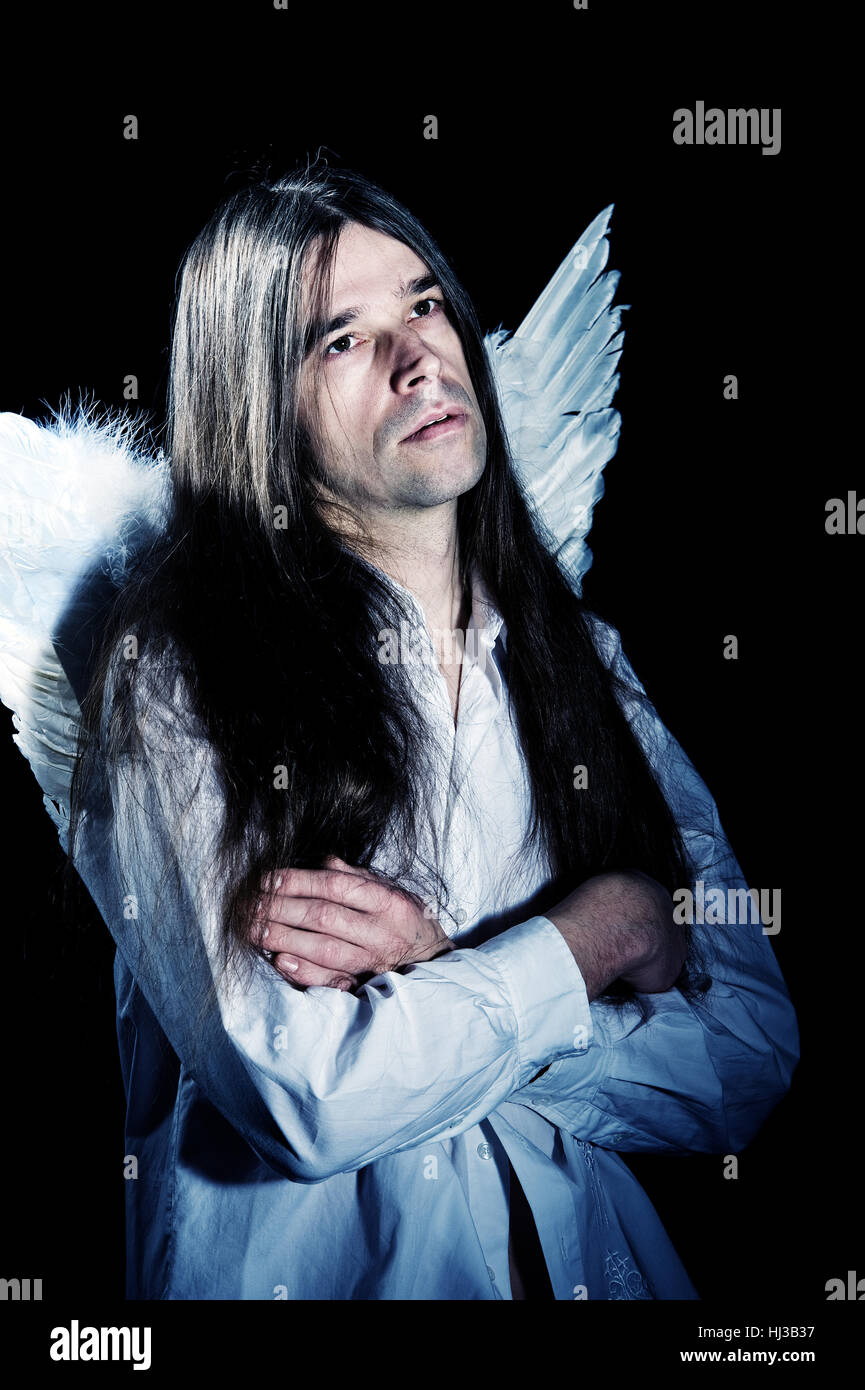 Guardian angel man hi-res stock photography and images - Alamy