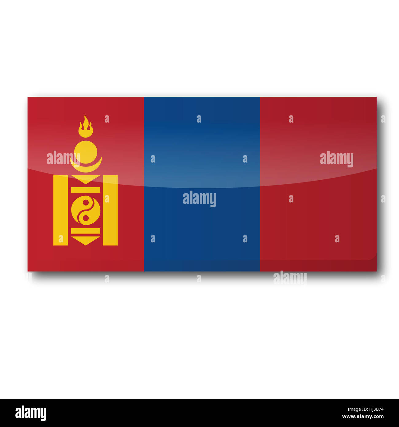 Mongolian map Cut Out Stock Images & Pictures - Alamy